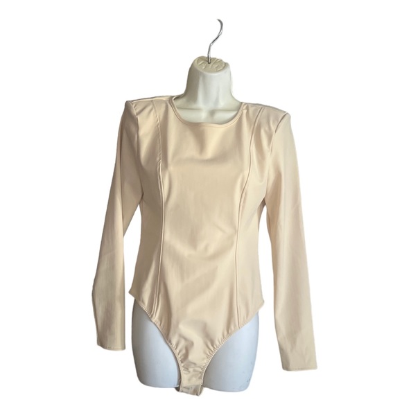 Zara | Tops | Zara Neopreneeffect Bodysuit | Poshmark